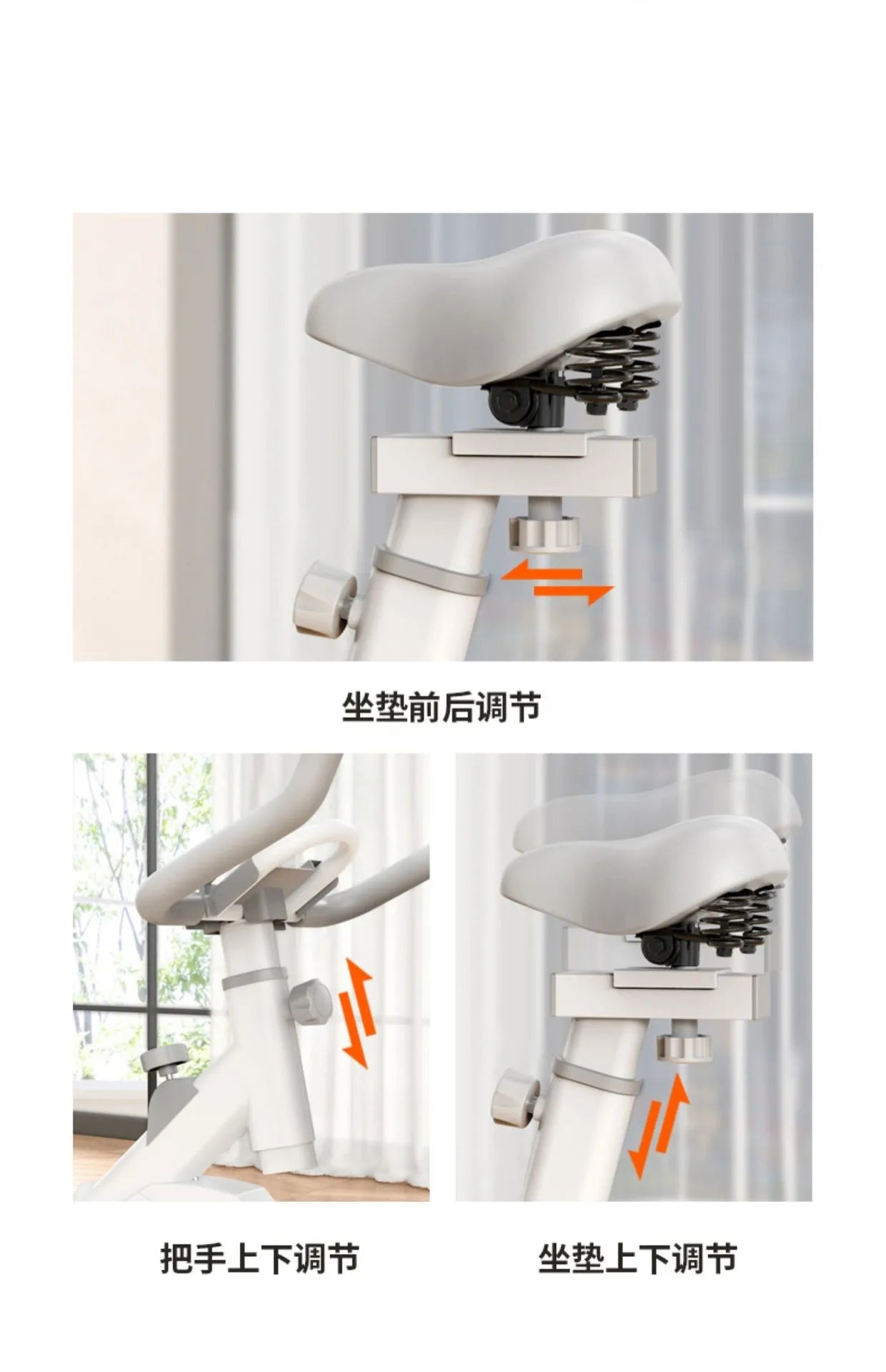 Dynamic Cycling Home Fitness Mini Indoor Room Bicycle Weight Loss Exer ...